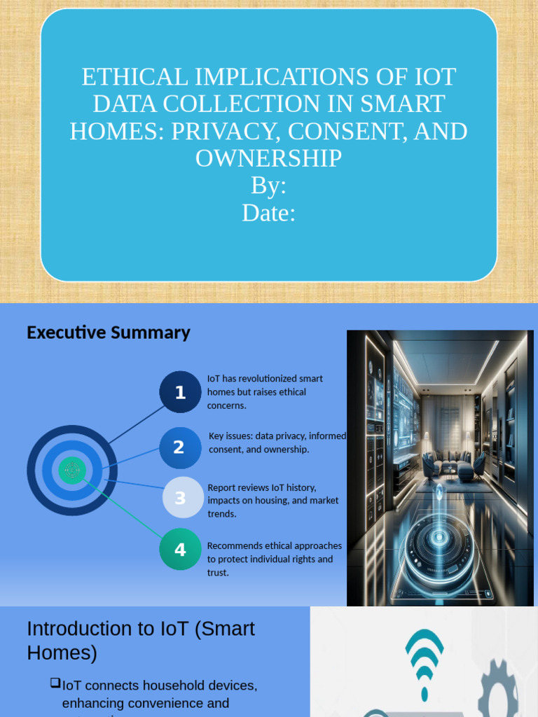 Ethical Implications of IoT Data Collection in Smart Homes Privacy ...