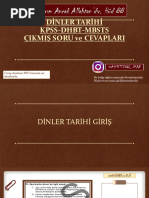 2024 MBSTS Sinav Sorulari | PDF