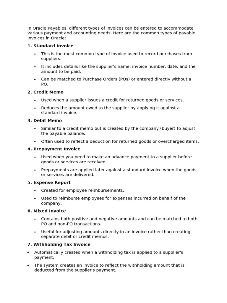 Oracle Payables - Invoice Lookup | PDF | Invoice | Accounts Payable