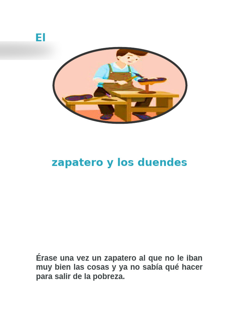 Cuento de Navidad-El Zapatero y Los Duendes | PDF | Zapato