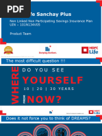 HDFC Life Smart Protect Plan Brochure | PDF | Insurance | Present Value
