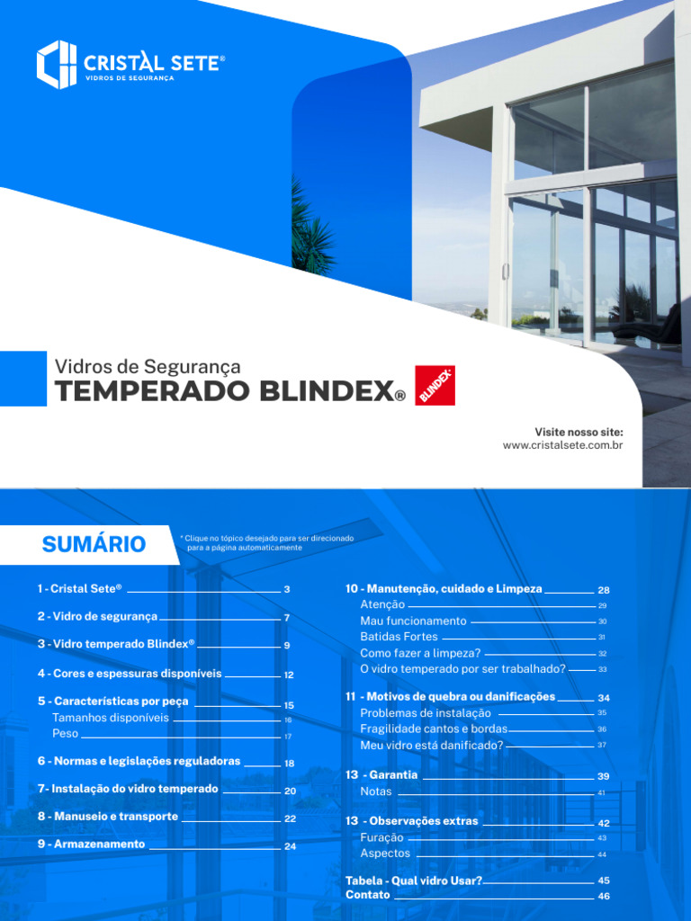 Apresentação Vidro Temperado | PDF | Materiais