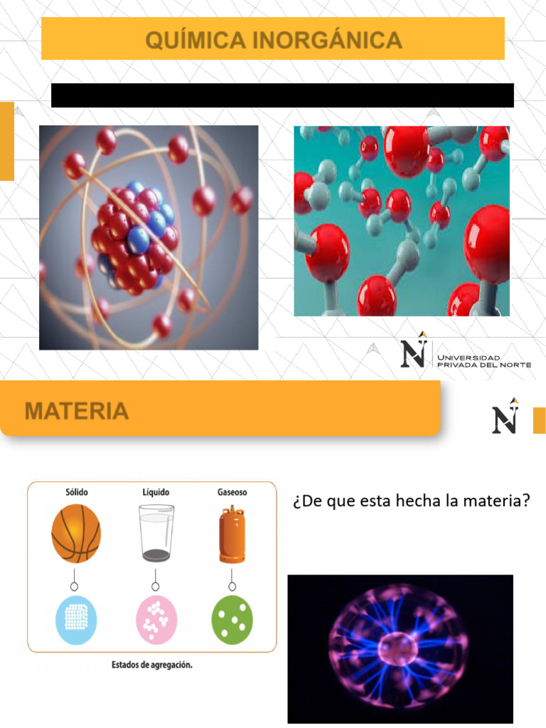Semana 1 Materia Si Estructura Atomica Enlace Quimico Pdf Enlace