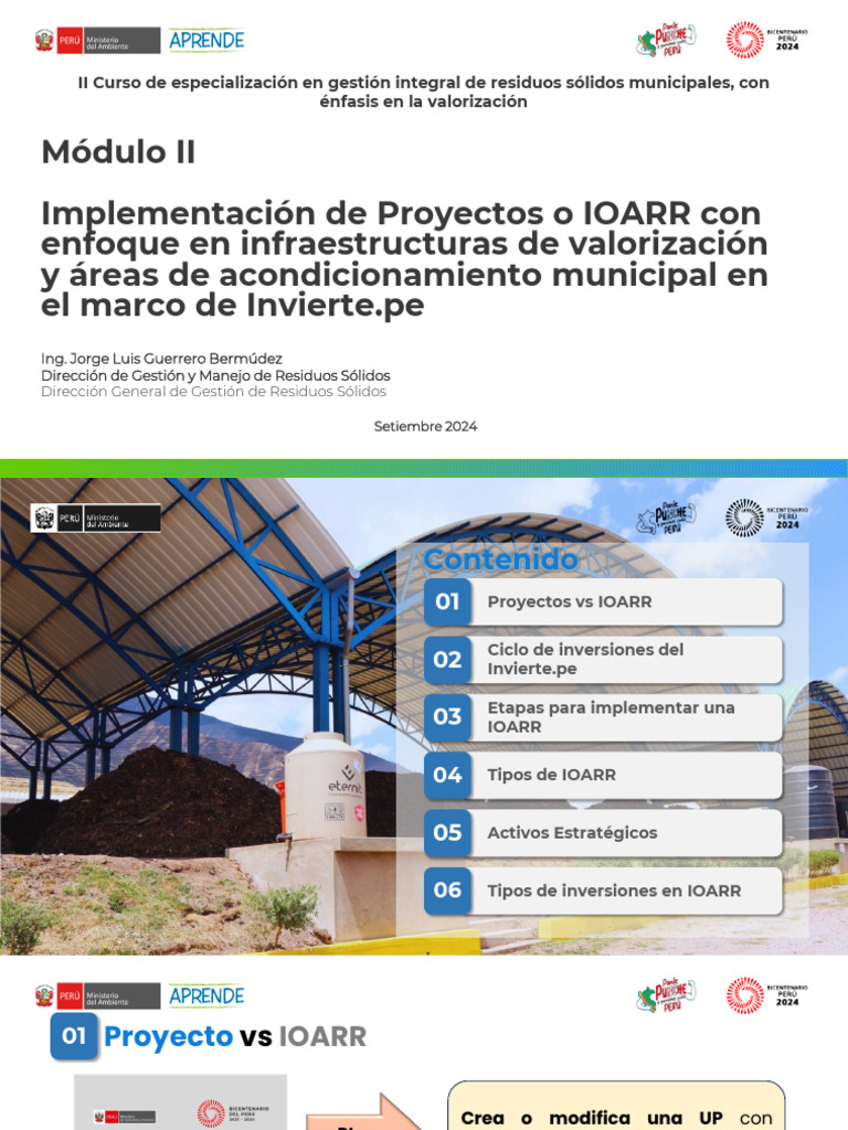 Ioarr - Aprende 2024 Modulo II | PDF | Compost | Inversiones
