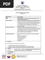 A Detailed Lesson Plan in Synthesizing | PDF | Cloud | Question