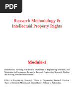 Research Methodology & IPR - VTU Model Question Papers With Answers | PDF | Trademark | Patent