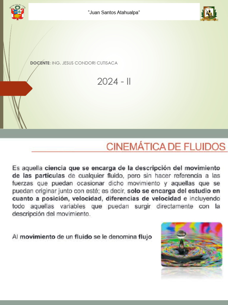 Cinematica de Fluidos (3) | PDF