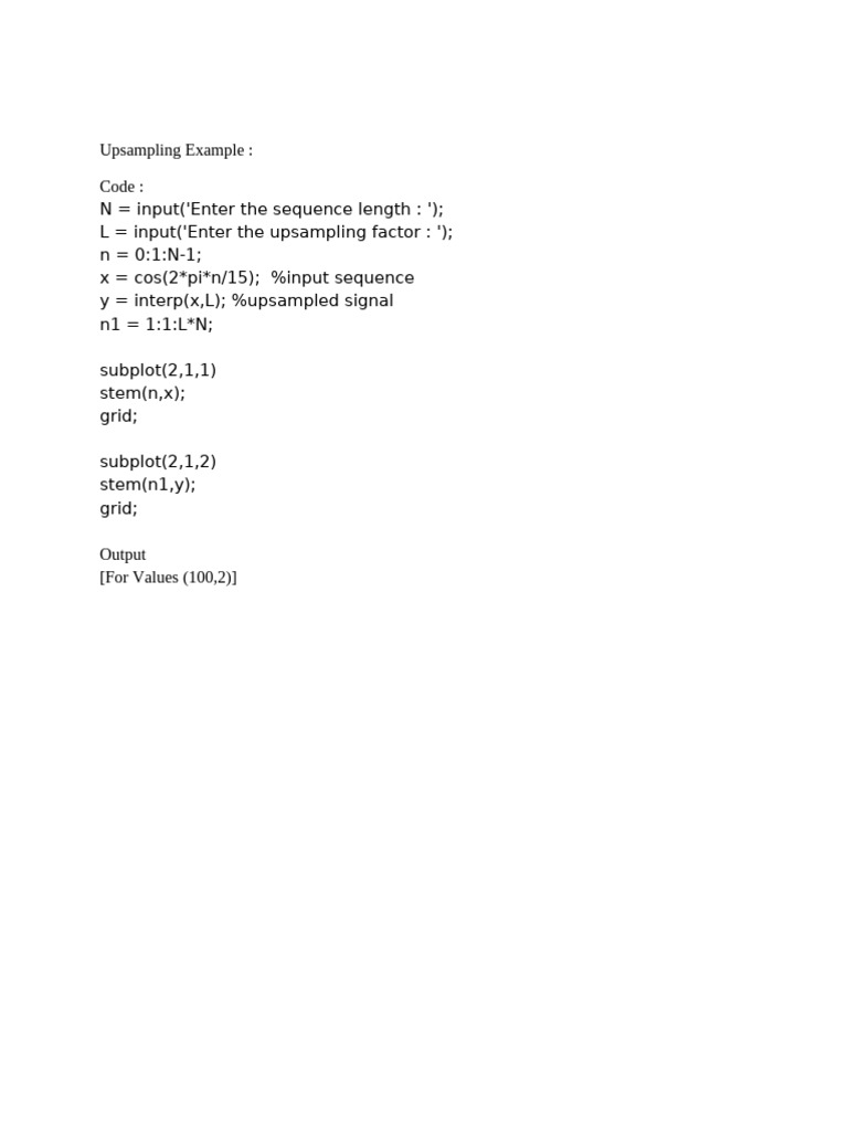 Exp2 Examples22 | PDF | Teaching Methods & Materials