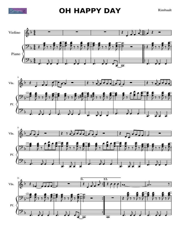 Oh Happy Day | PDF