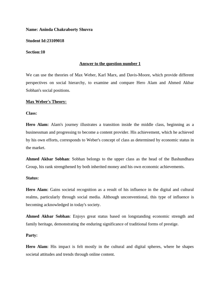 Social Hierarchy and Democracy in Bangladesh | PDF | Social ...