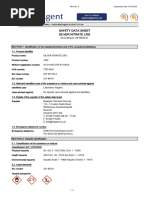 Great Value Bleach MSDS Sheet | PDF | Personal Protective Equipment | Water