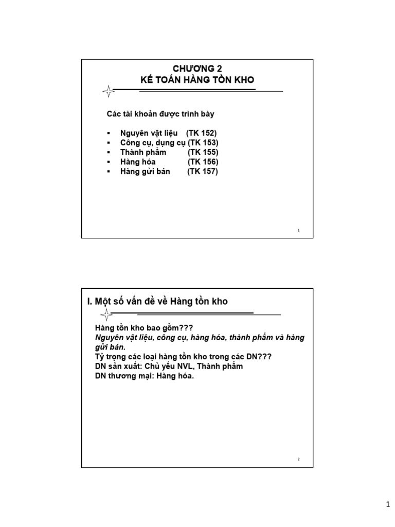 Chuong 2 - Ke Toan Hang Ton Kho | PDF