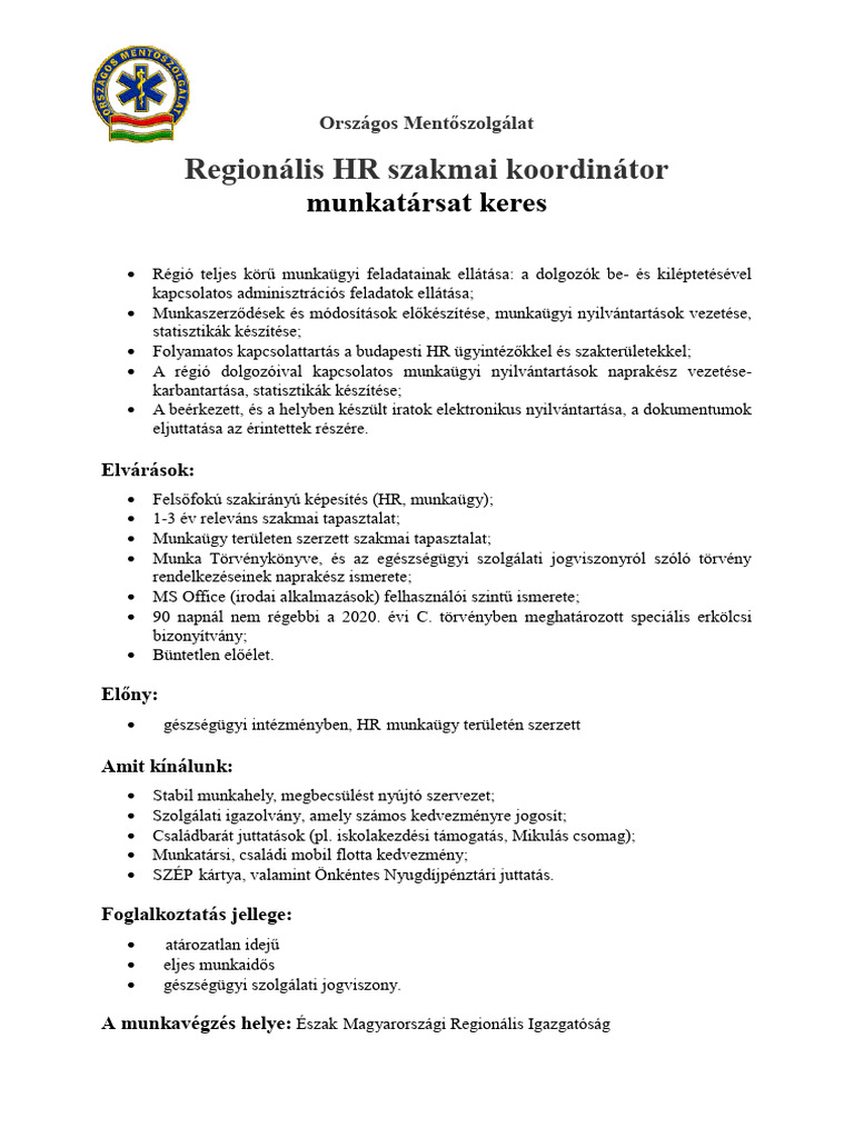 Regionalis-HR-szakmai-koordinator | PDF