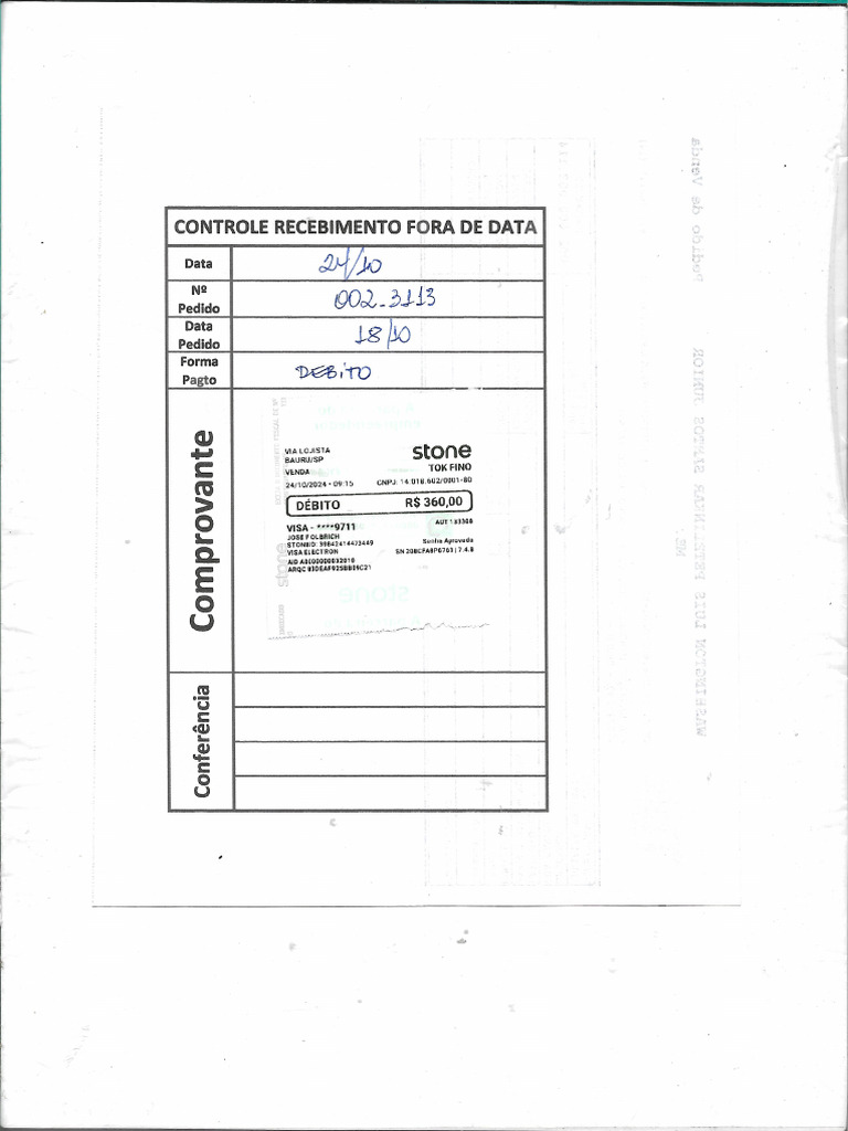 Fora de Data 002-3113 | PDF