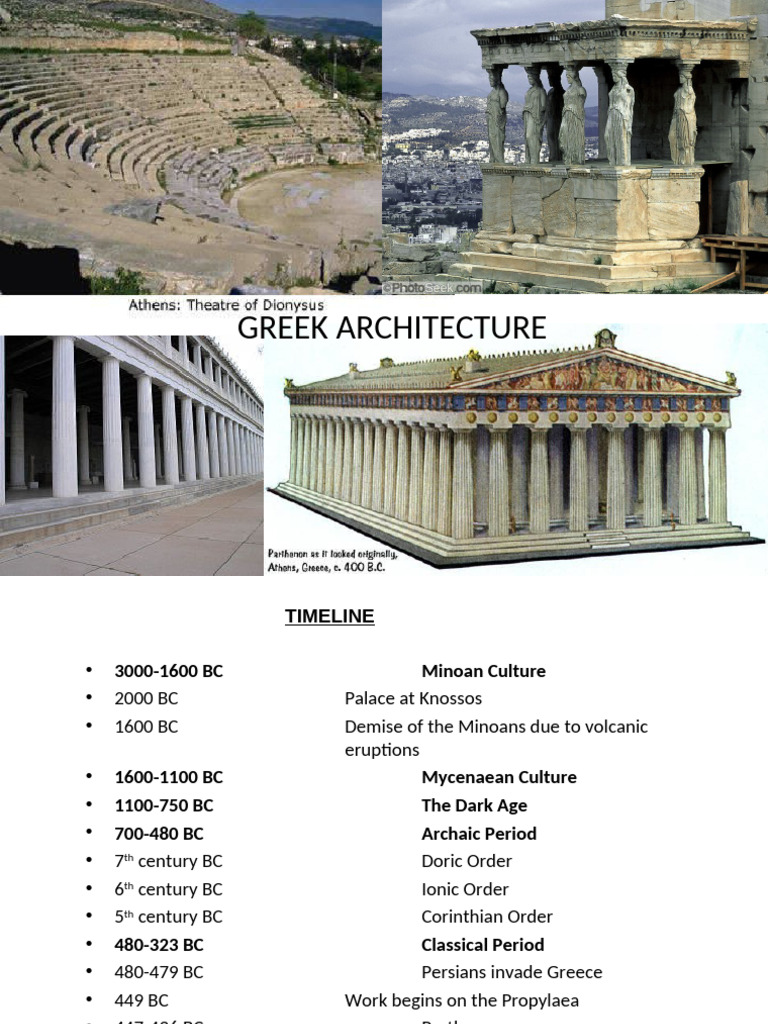 5) Ancient Greek Architecture | PDF | Column | Ancient Greece