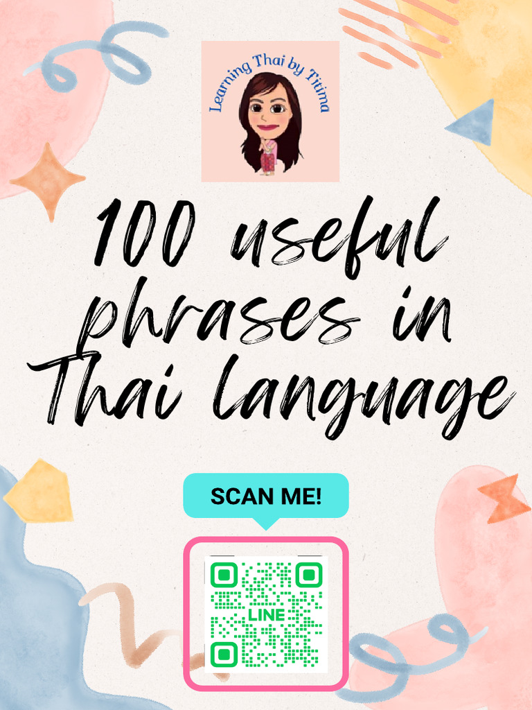 100 Useful Phrases in Thai | PDF