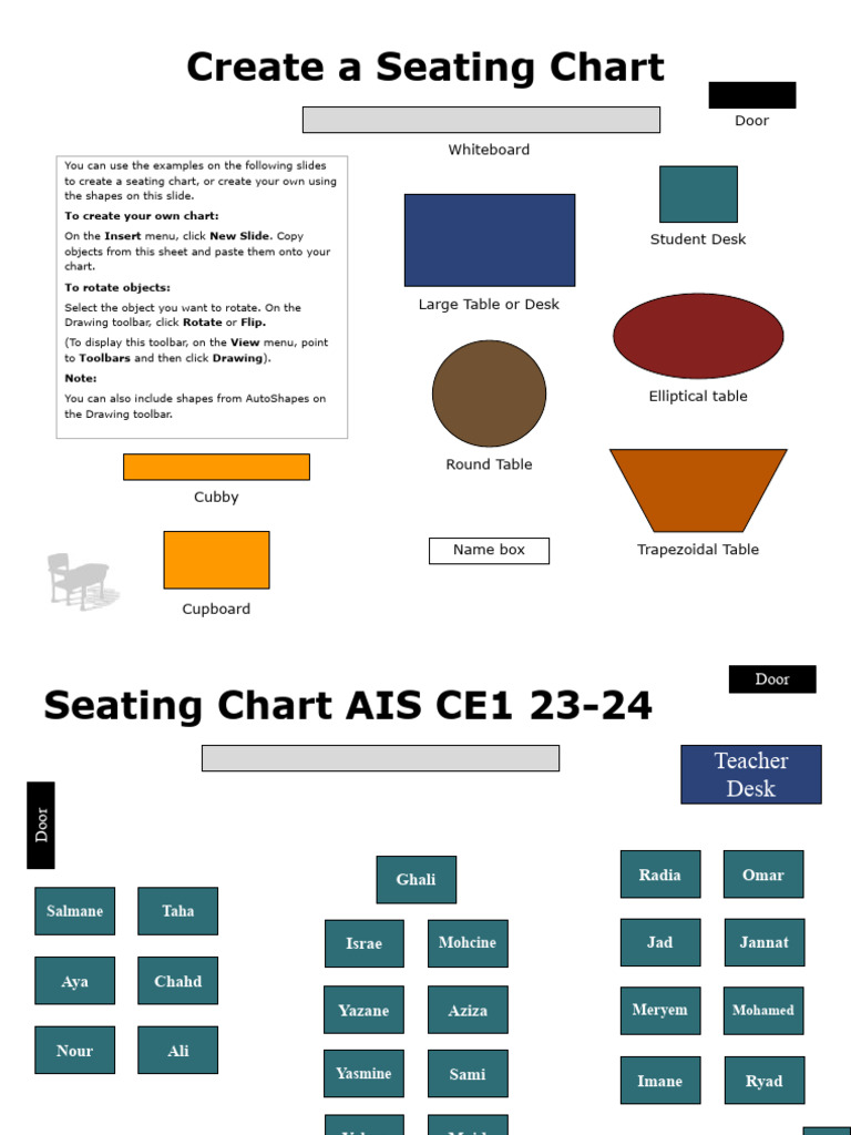 AIS Seating Chart 23-24 | PDF