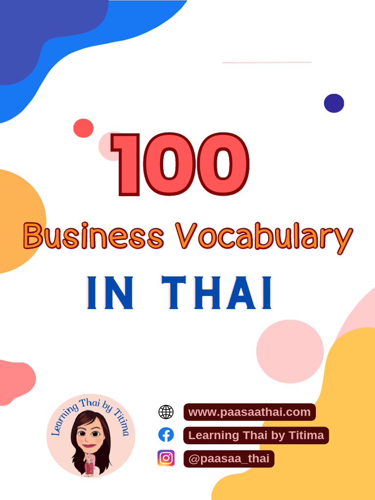 100 Business Vocabulary | PDF