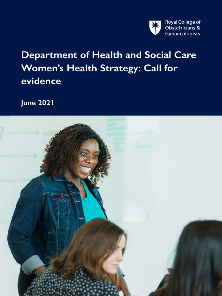 Womens Health Strategy Rcog Response June 2021 | PDF | Women's Health ...