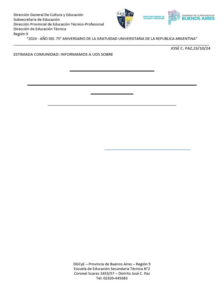 Nota Becas Progresar 1 | PDF