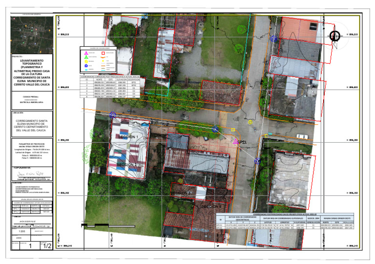 Topo Santa Elena | PDF | Datos geográficos e información | Geodesia