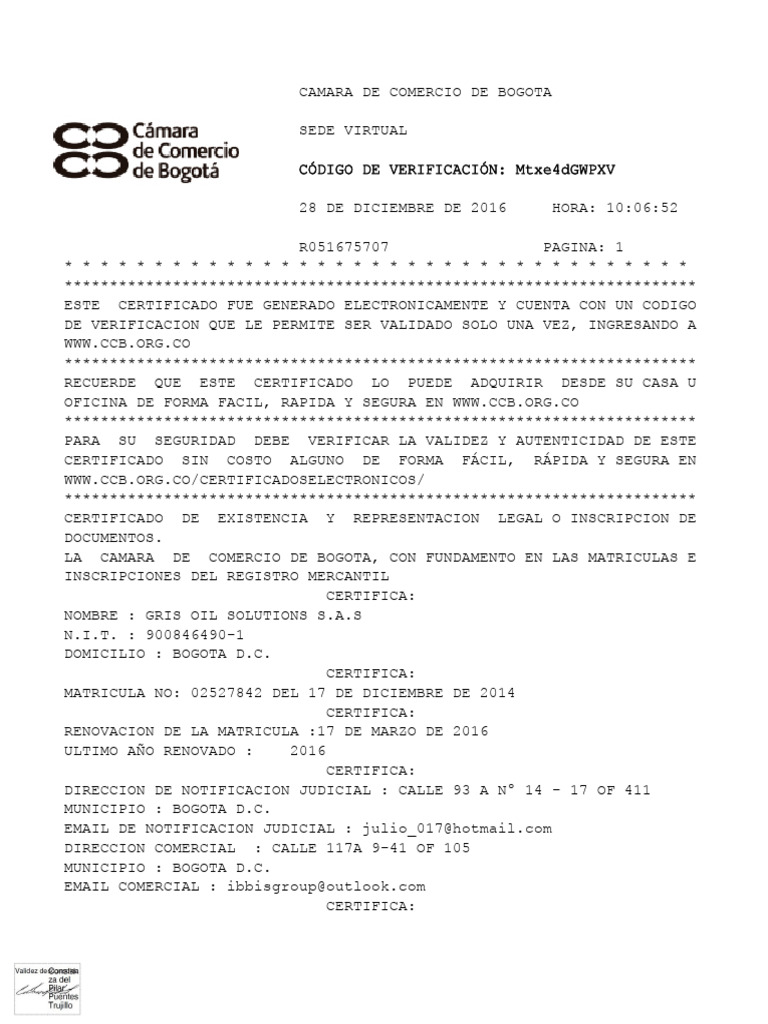 CCB Gris Oil Solutions | PDF | Petróleo | Business