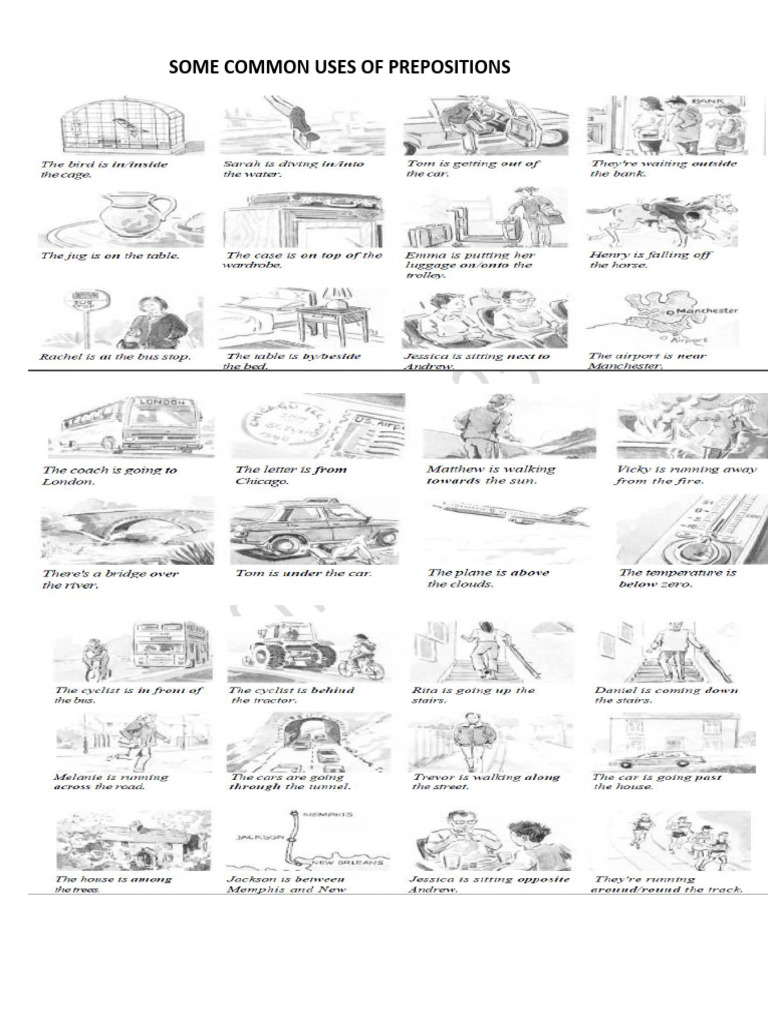 Note On Preposition - PDF (For Post) | PDF | Language Arts & Discipline | Foreign Language Studies