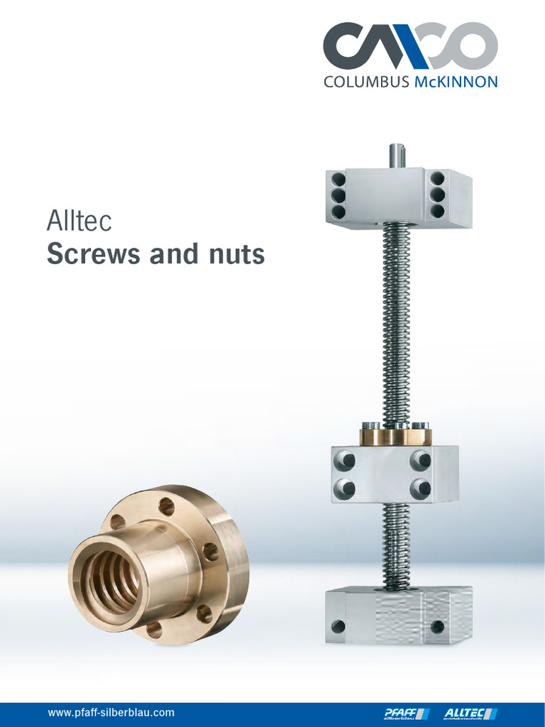 Alltec Screws and Nuts Overview | PDF | Screw | Tools