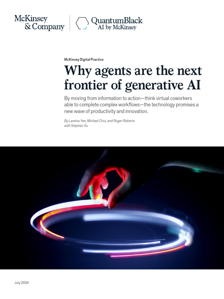 Agents: The Future of Generative AI | PDF | Artificial Intelligence ...