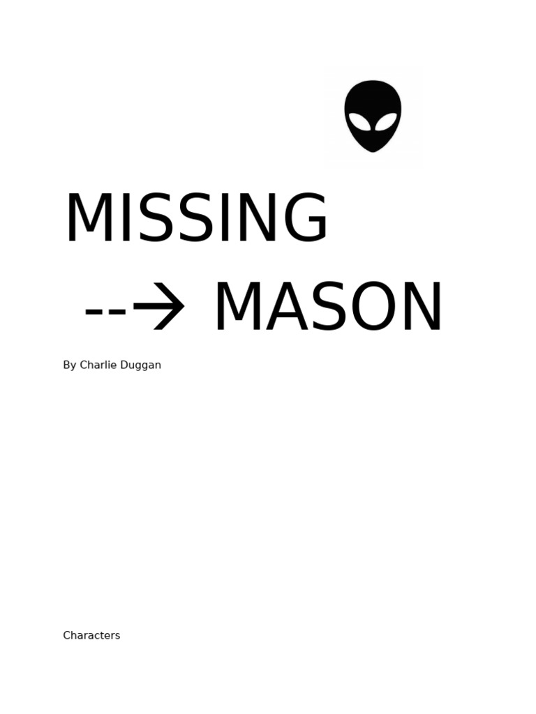 missing mason | PDF