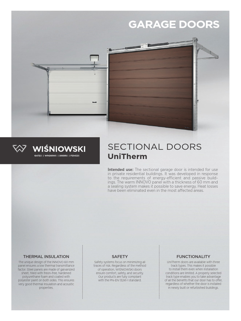 k50 en UniTherm Wisniowski | PDF | Door | Building Insulation