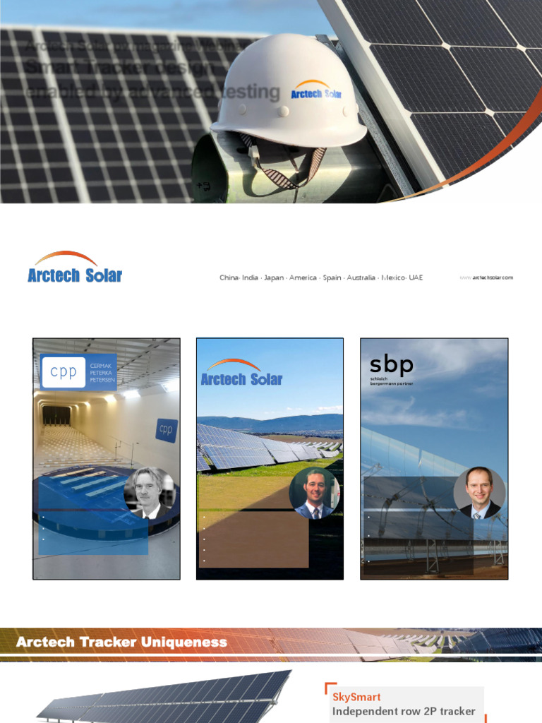 Arctech-Solar-Webinar-Presentation | PDF | Wound | Wind Tunnel