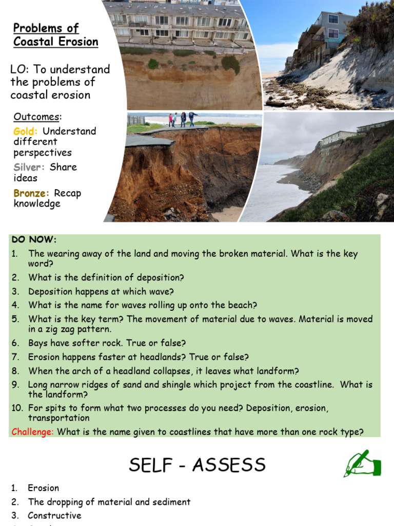 L6 Problems of Coastal Erosion | PDF