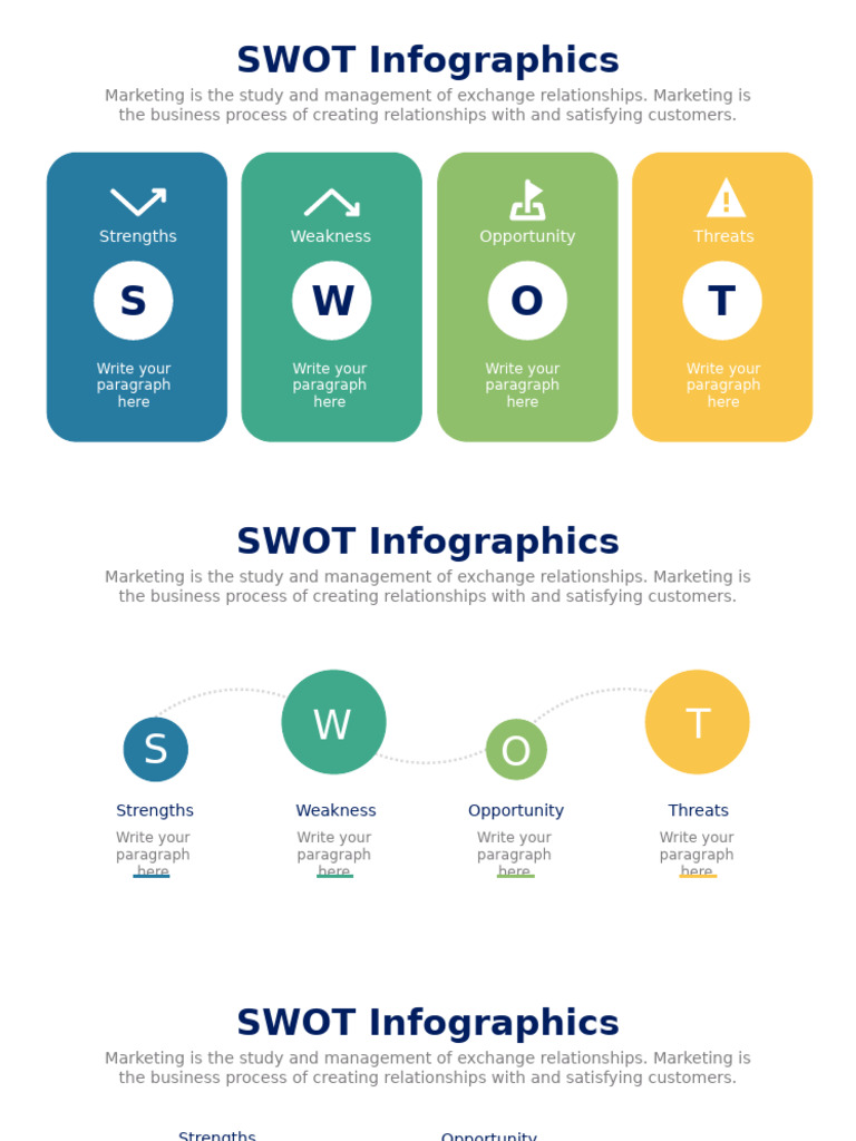 SWOT Infographics | PDF | Swot Analysis | Paragraph