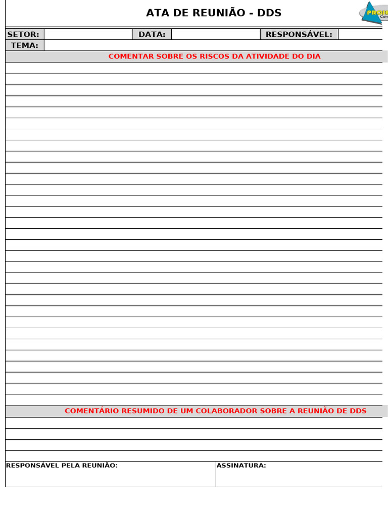 Modelo de DDS - Novo | PDF