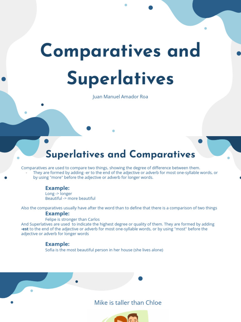 Comparatives and Superlatives | PDF | Career & Growth | Foreign ...