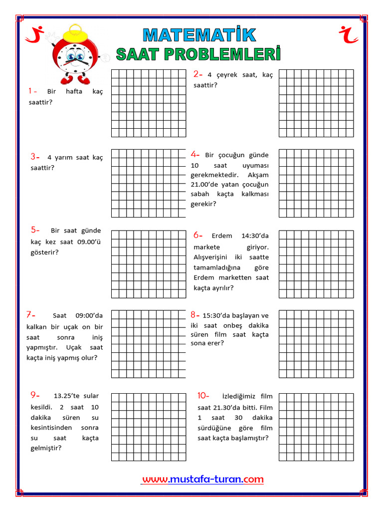 Saat Problemleri 22 | PDF
