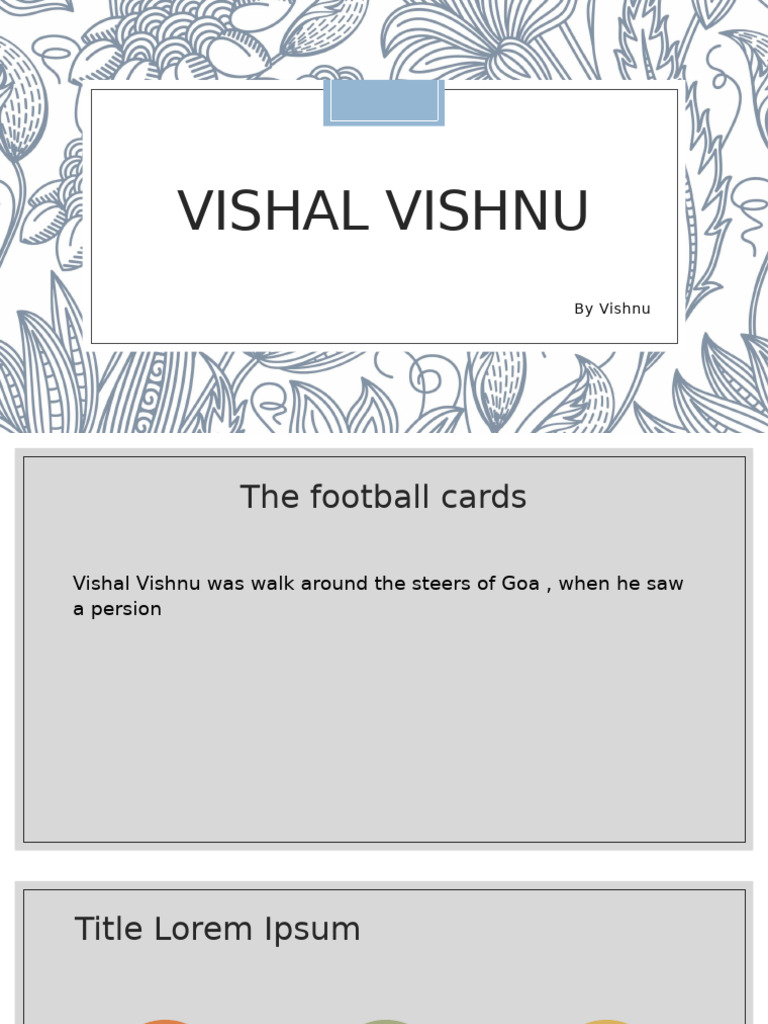Vishal Vishnu | PDF | Religion & Spirituality