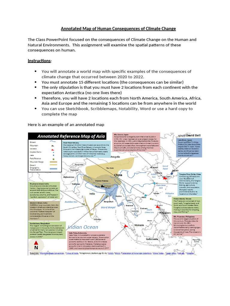 Human Consequences of Climate Change | PDF | Science & Mathematics