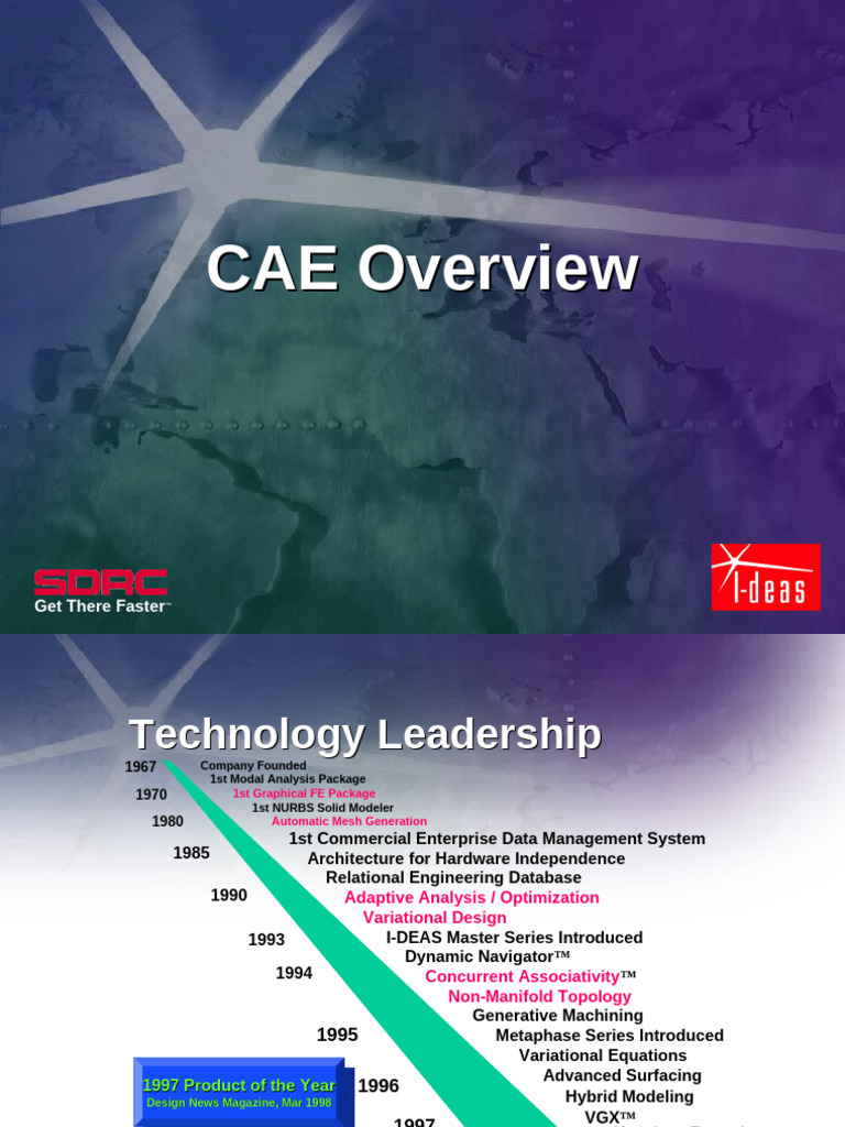Computer-Aided-Engineering (CAE) Overview | PDF | Finite Element Method | Computer Aided Design