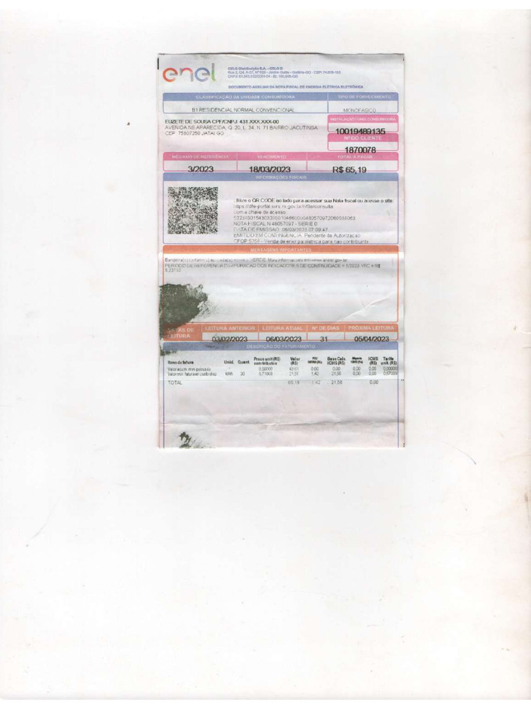 COMPROVANTE DE ENDERE O 3 2 Rotated | PDF