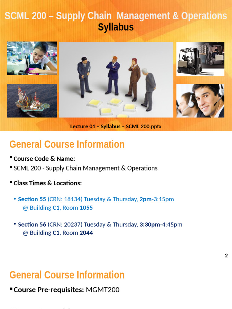 Lecture 01 - Syllabus - SCML 200 | PDF | Academic Integrity | Academic ...