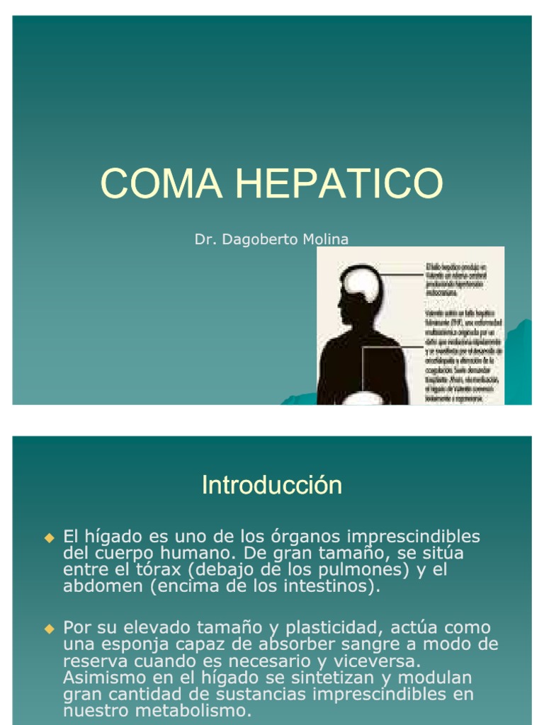 Coma Hepatico 2 | PDF | Hígado | Especialidades Medicas