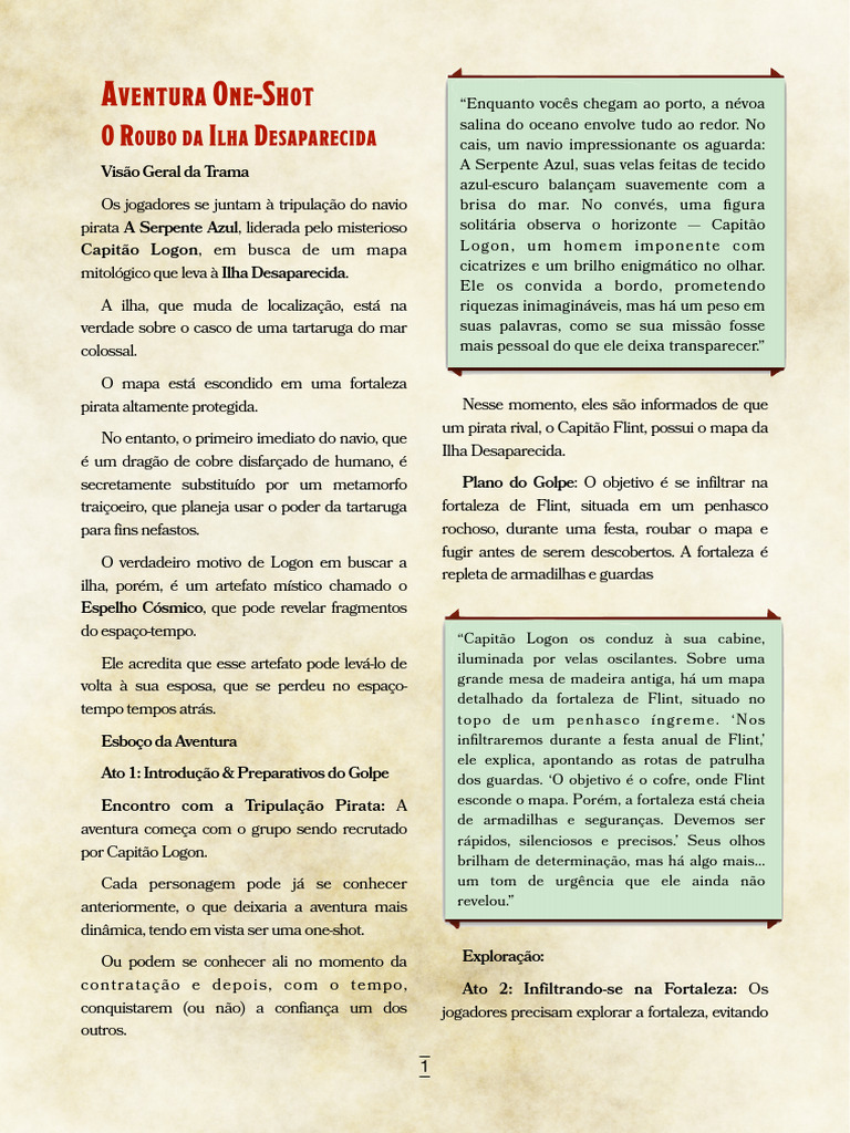 Oneshot 01 | PDF | Mar | Pirataria