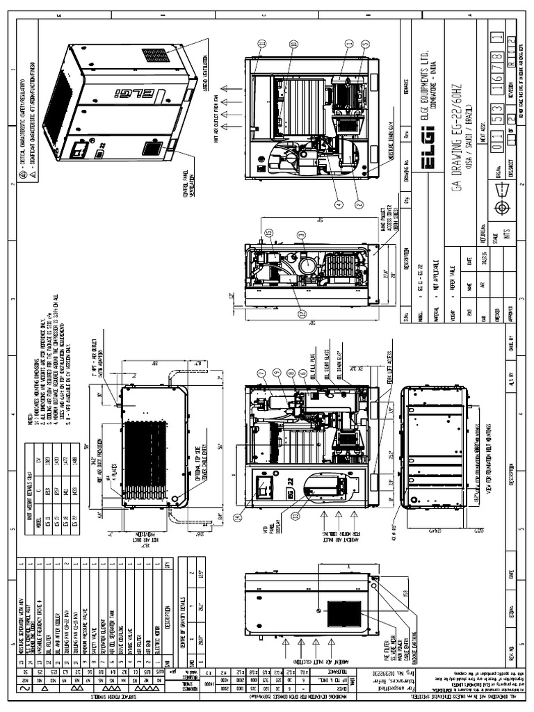 EG Series Dimensional Print | PDF