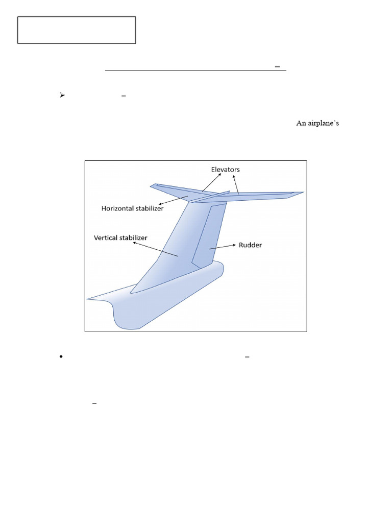 Aerodynamics Taskphase Report - 4 | PDF | Empennage | Flight