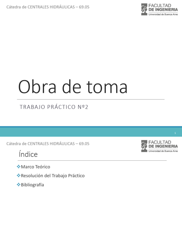 TP 2 - Clase | PDF | Hidroelectricidad | Represa