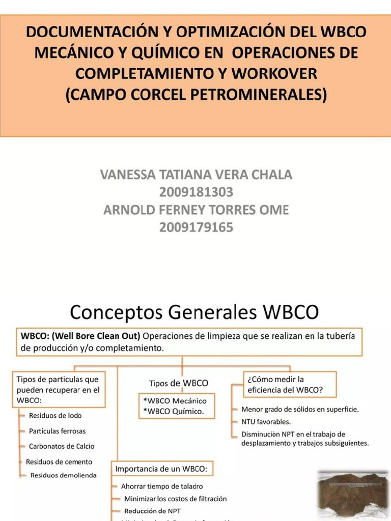 WBCO - Mecanico y Quimico | PDF