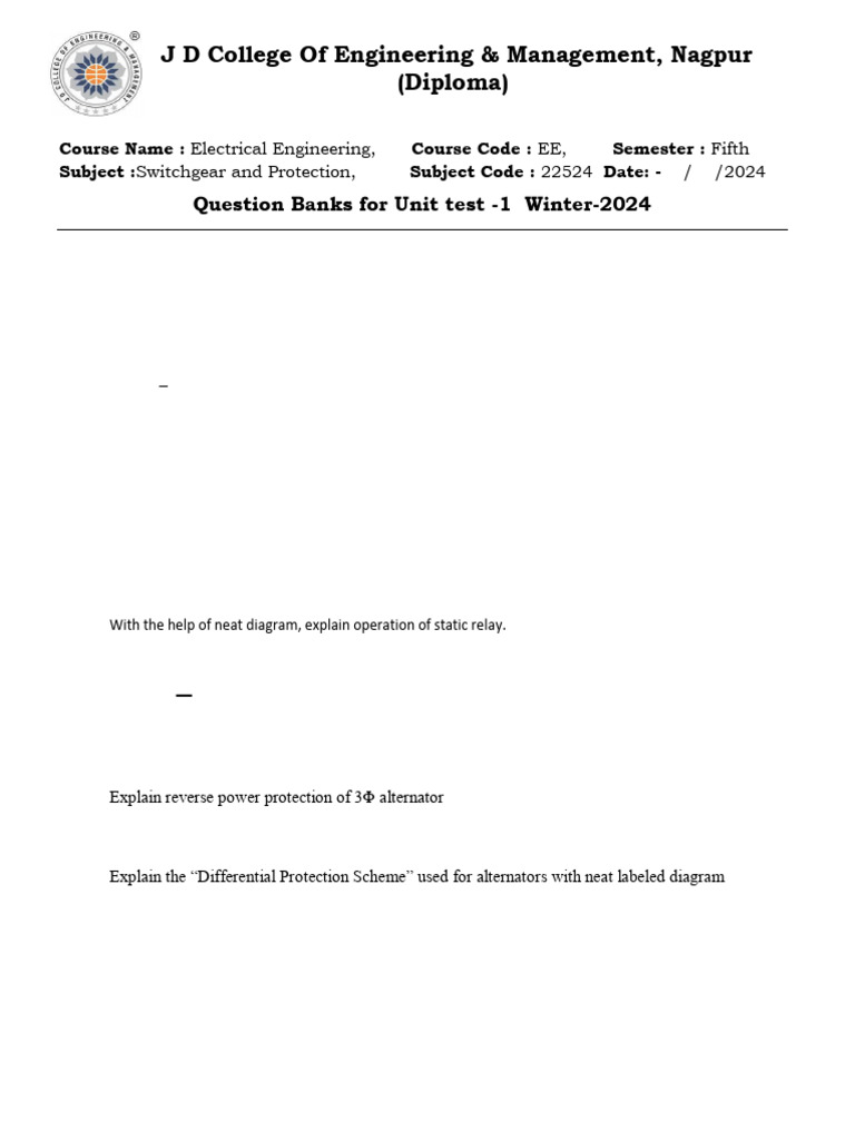 QB- 3&4 UNIT SAP | PDF