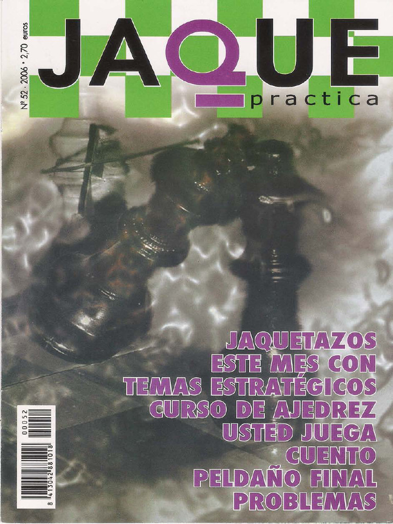 Jaque Practica 52 | PDF | Aperturas de ajedrez | Ajedrez